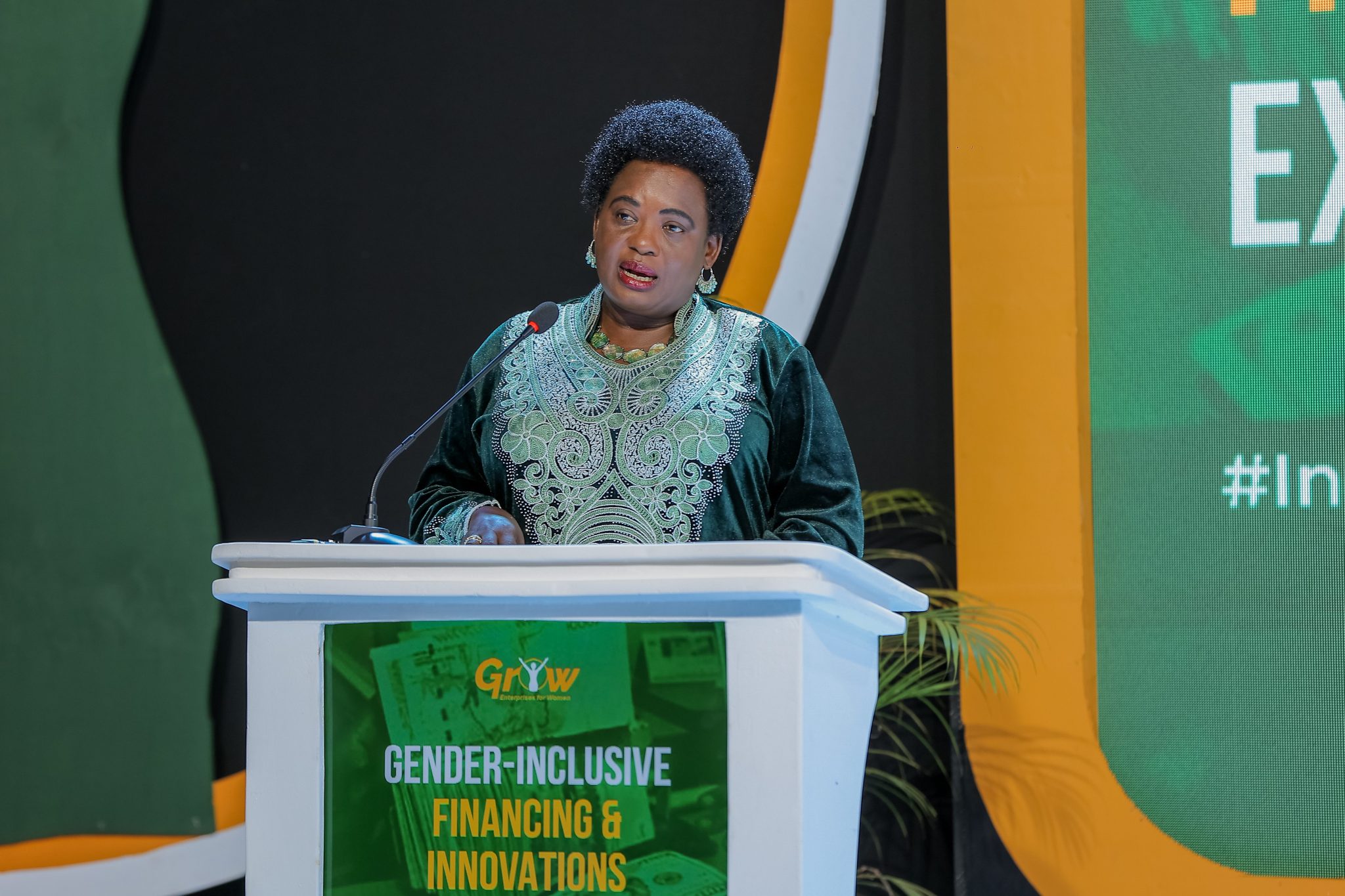 Hon. Betty Amongi challenges Financial Institutions to develop all ...